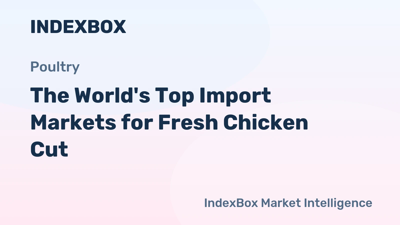 The World's Top Import Markets for Fresh Chicken Cut