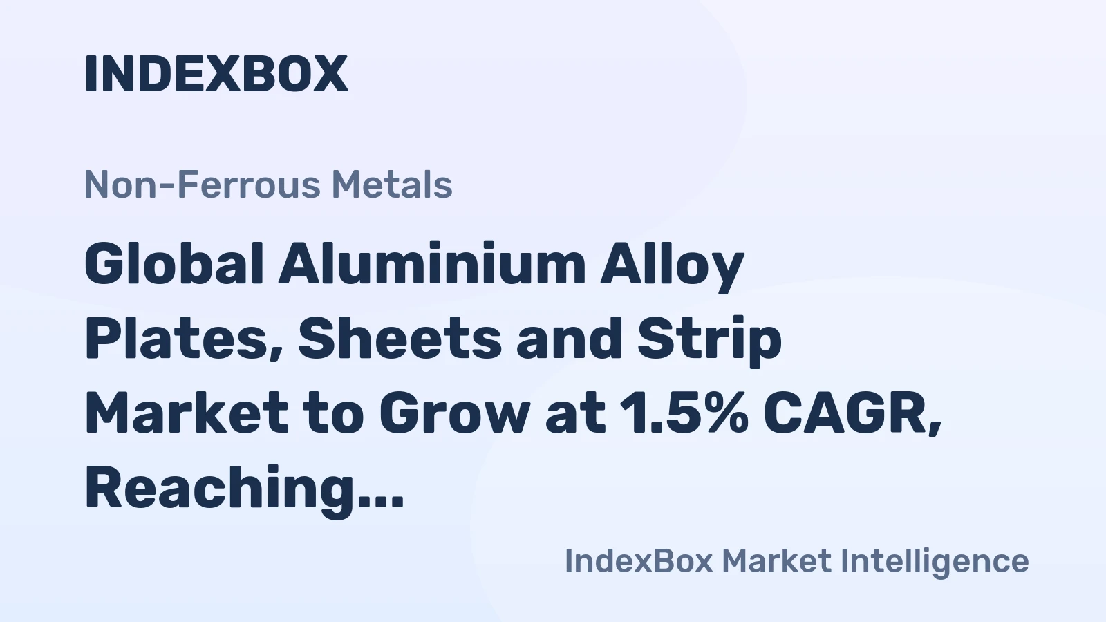 Global Aluminium Alloy Plates, Sheets and Strip Market to Grow at 1.5% CAGR, Reaching 30M Tons by 2035