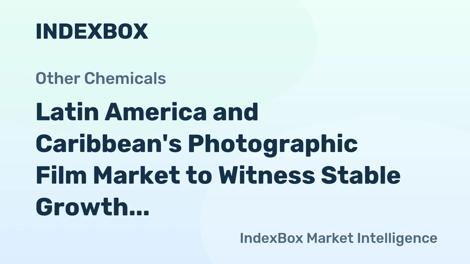 Latin America and Caribbean's Photographic Film Market to Witness Stable Growth with CAGR of +2.0% by 2035