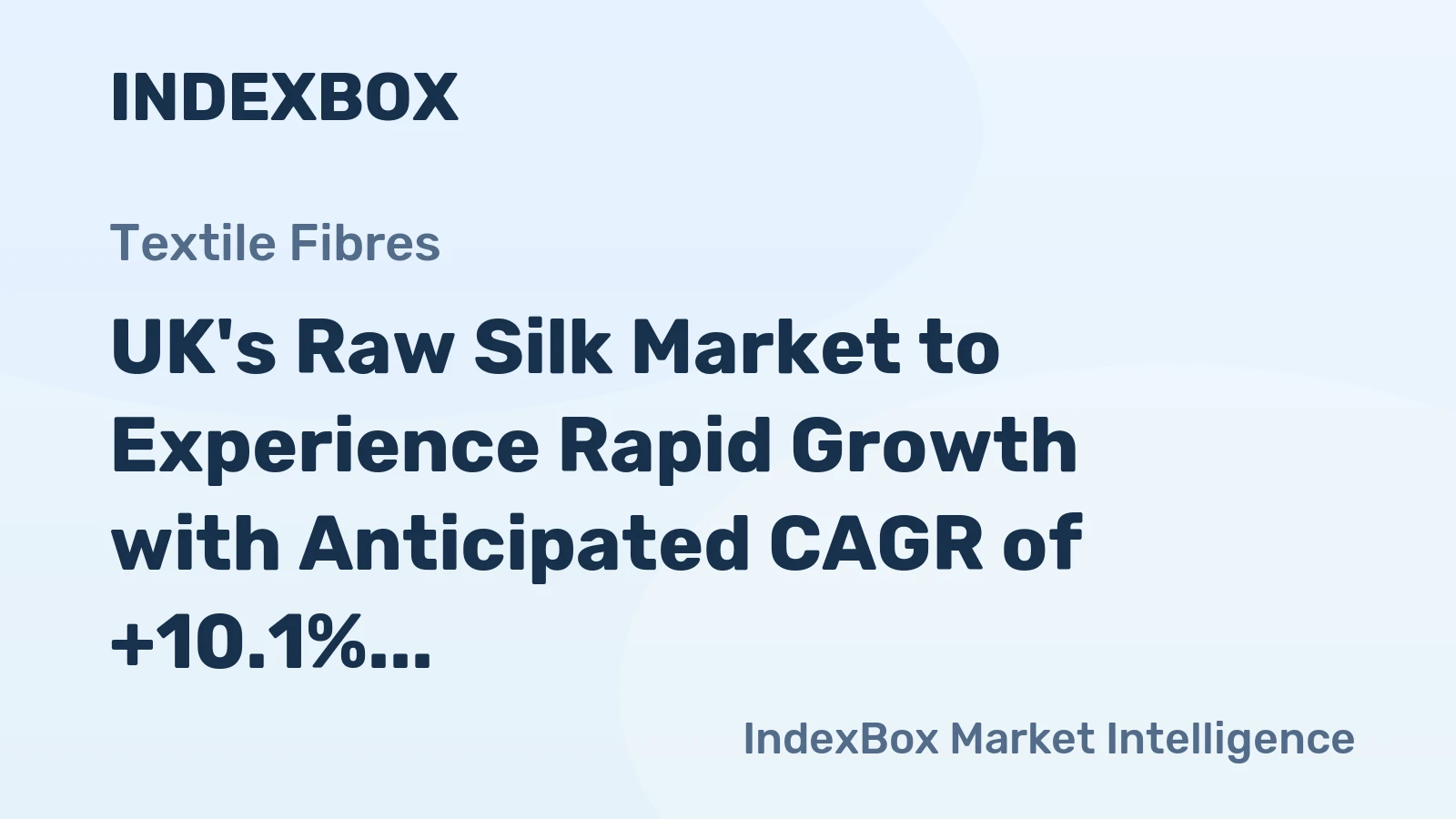 UK's Raw Silk Market to Experience Rapid Growth with Anticipated CAGR of +10.1% from 2024-2035