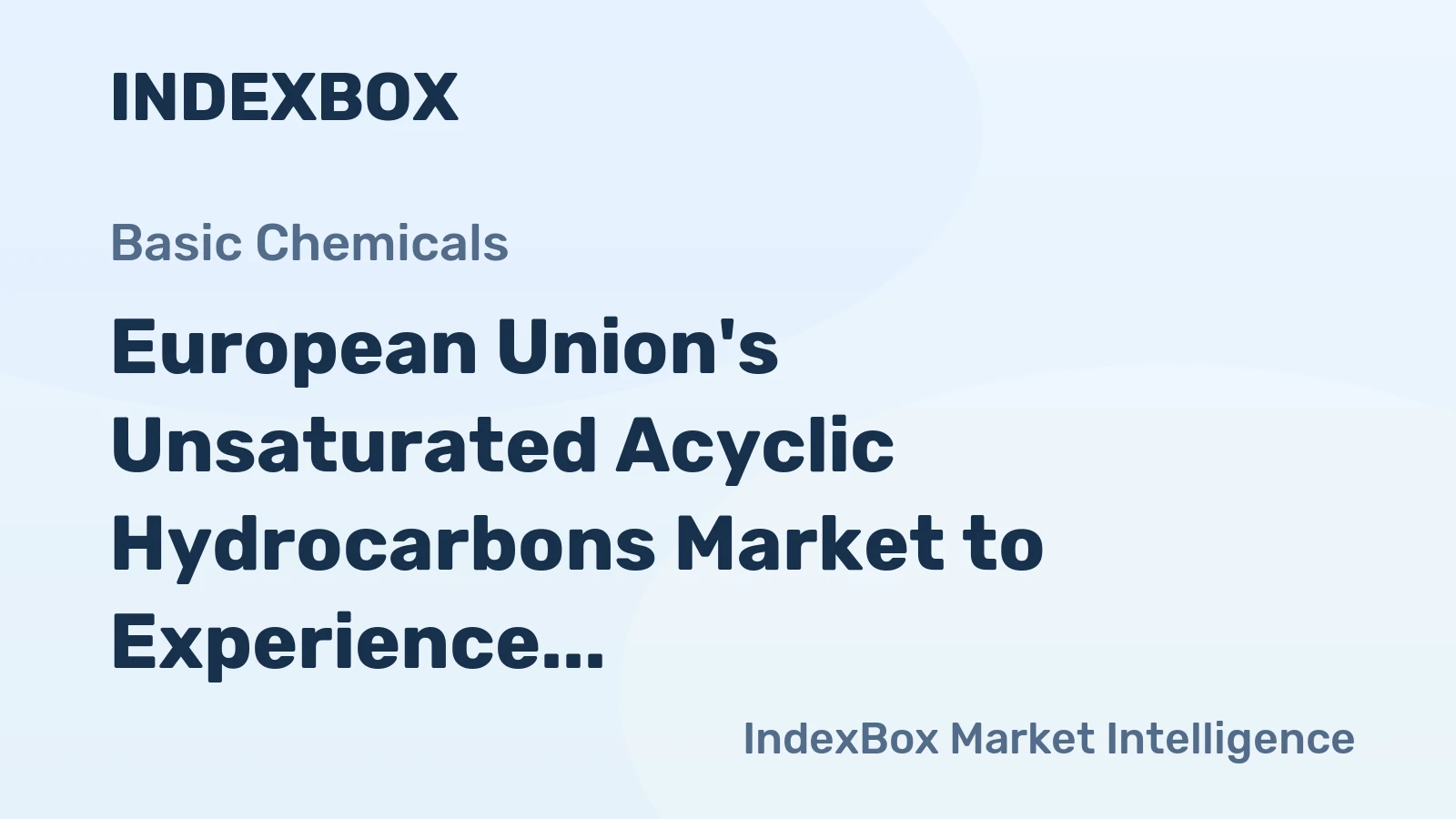 European Union's Unsaturated Acyclic Hydrocarbons Market to Experience Slight Growth, Reaching 991K Tons in Volume and $2B in Value by 2035