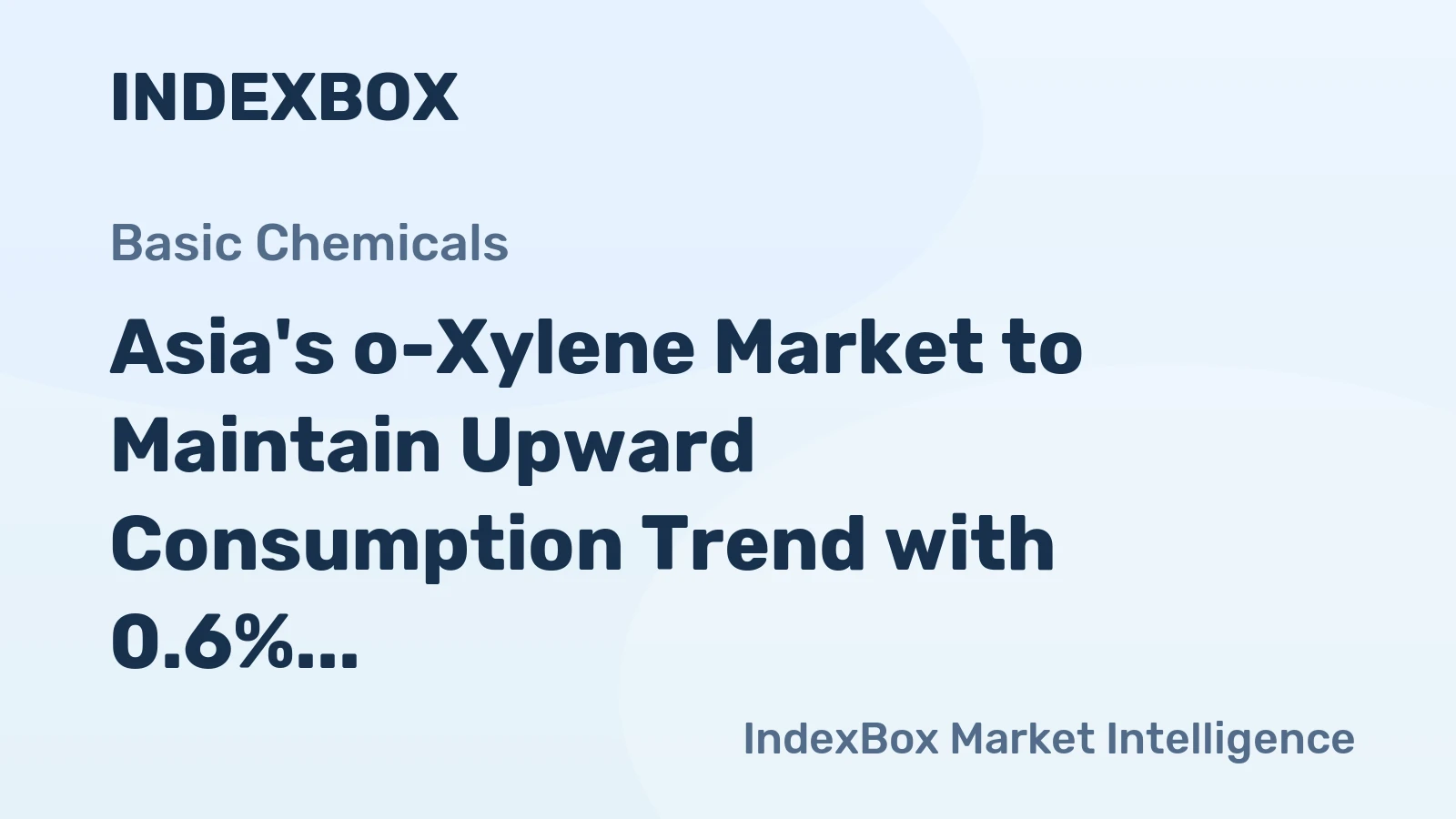 Asia's o-Xylene Market to Maintain Upward Consumption Trend with 0.6% CAGR through 2035