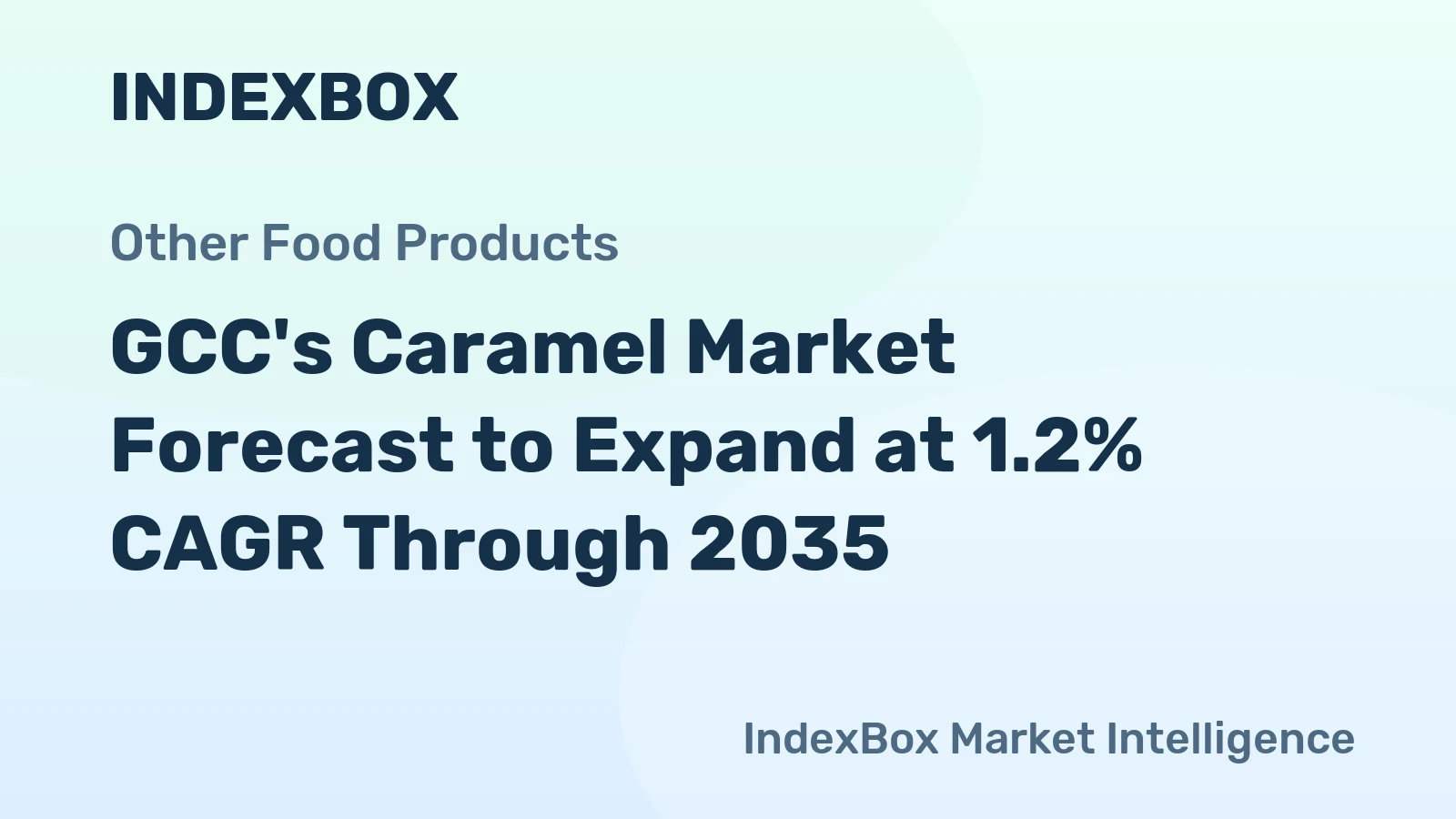 GCC's Caramel Market Forecast to Expand at 1.2% CAGR Through 2035