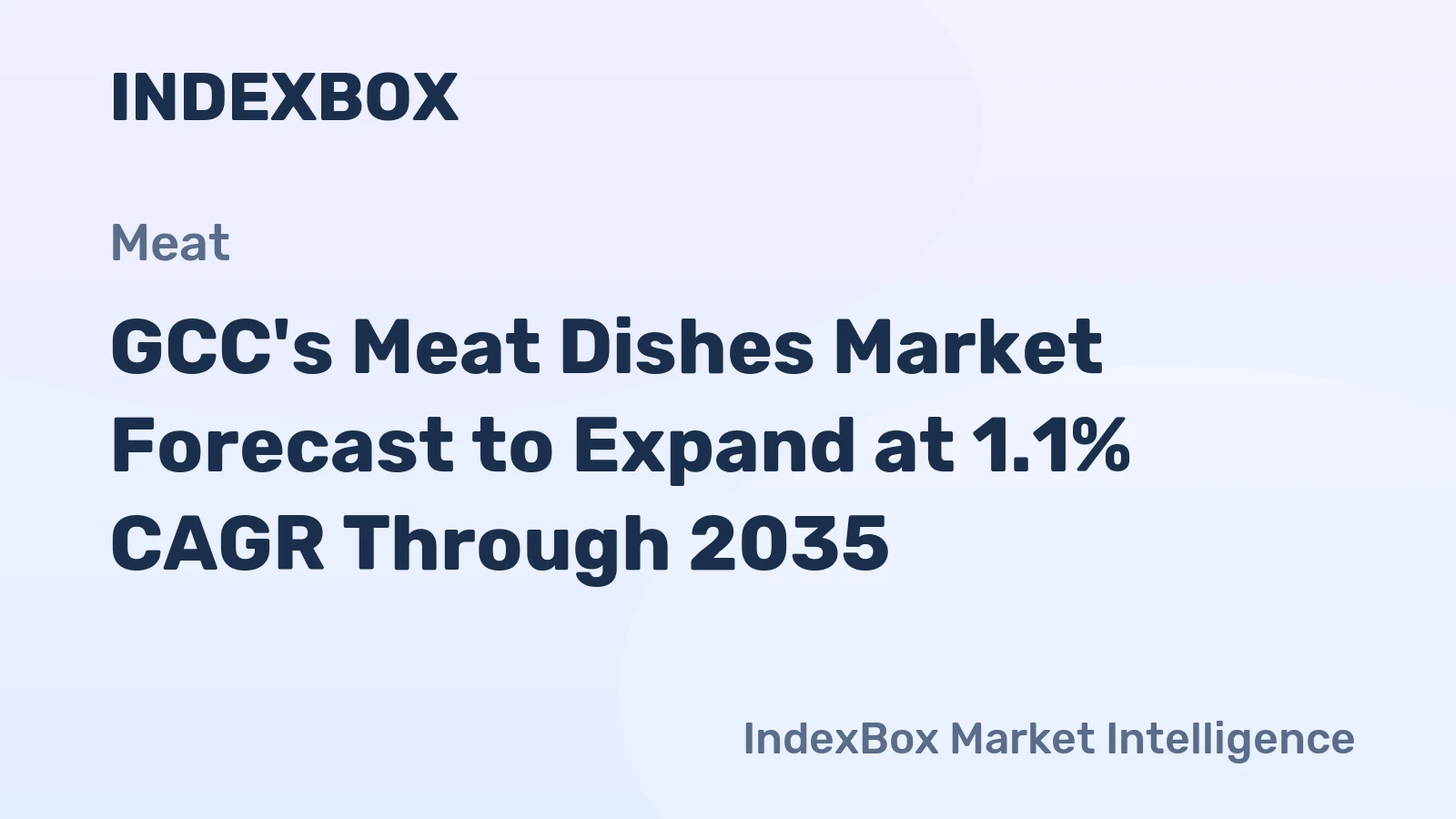 GCC's Meat Dishes Market Forecast to Expand at 1.1% CAGR Through 2035