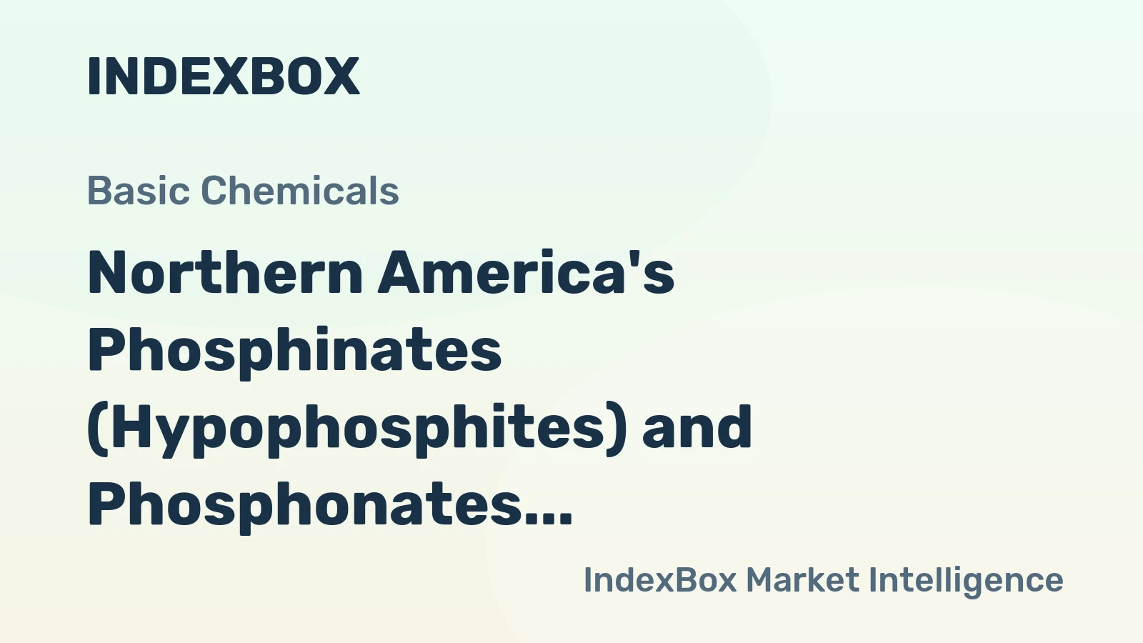 Northern America's Phosphinates (Hypophosphites) and Phosphonates (Phosphites) Market to Reach 16K Tons and $44M Value by 2035