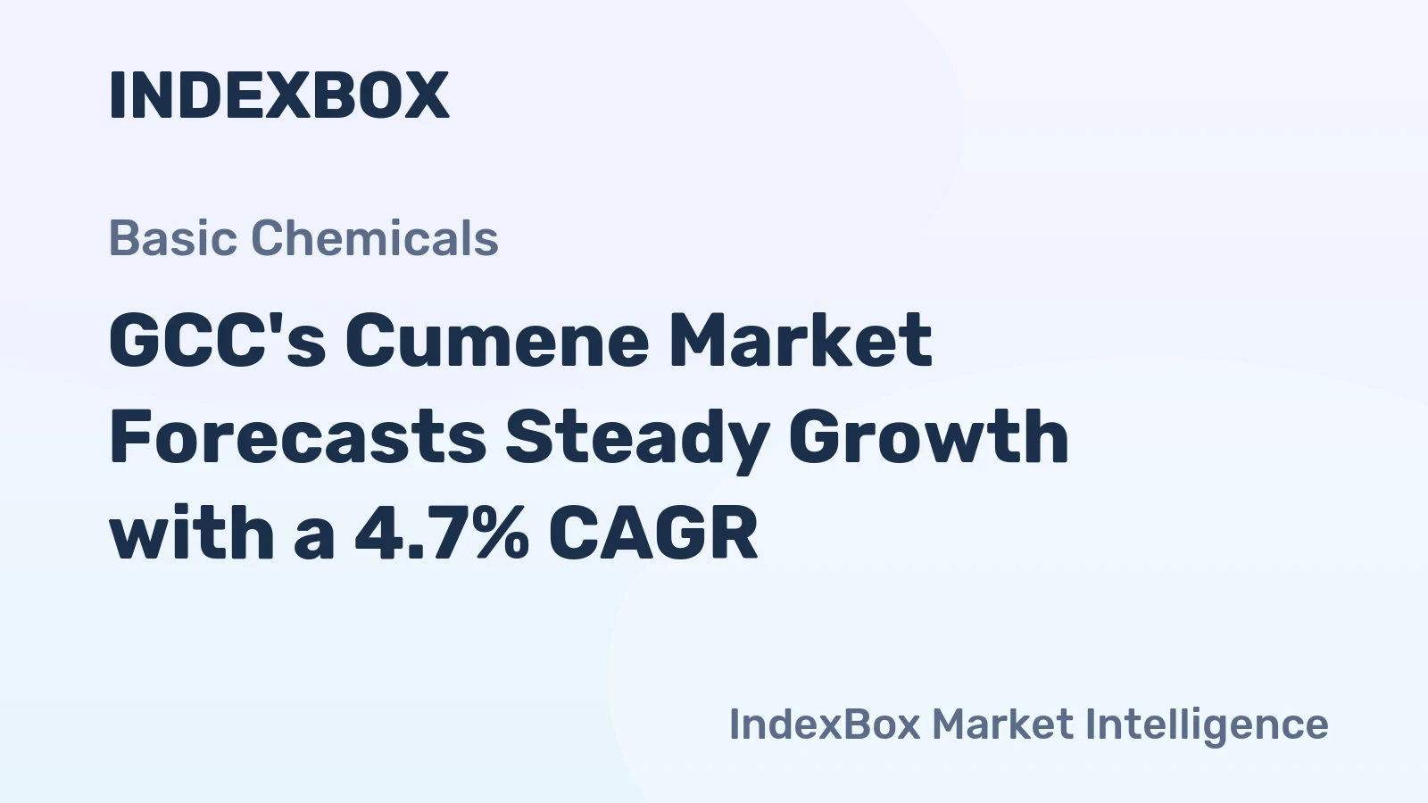 GCC's Cumene Market Forecasts Steady Growth with a 4.7% CAGR