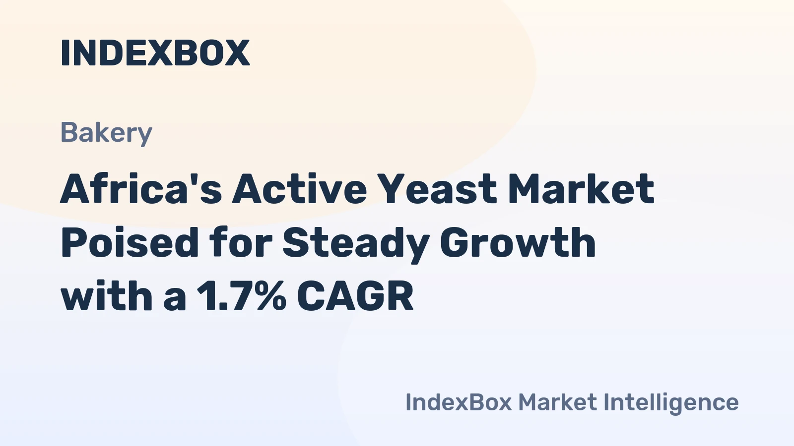 Africa's Active Yeast Market Poised for Steady Growth with a 1.7% CAGR
