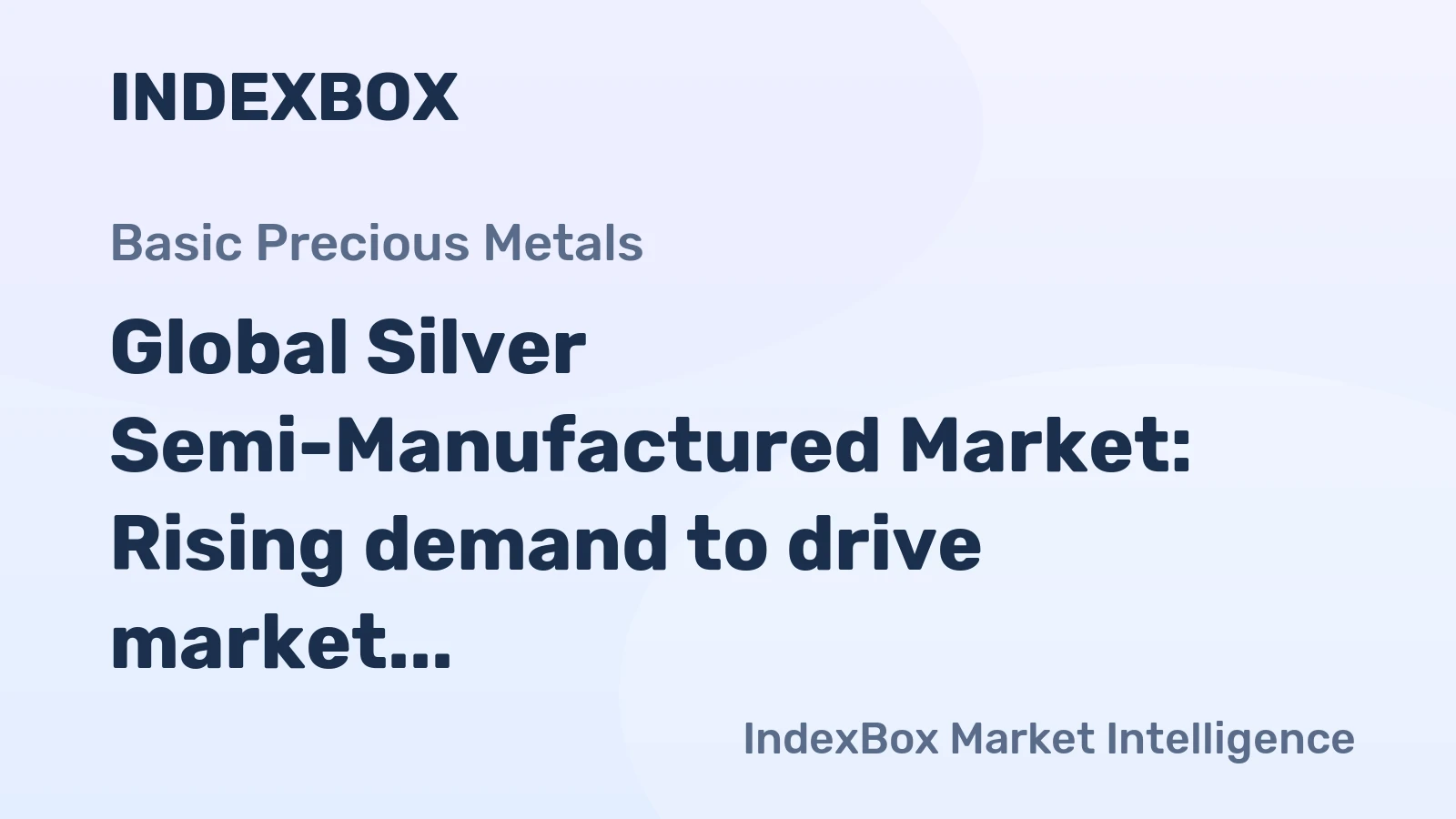 Global Silver Semi-Manufactured Market: Rising demand to drive market volume to 52K tons by 2035, reaching $28.7B in value