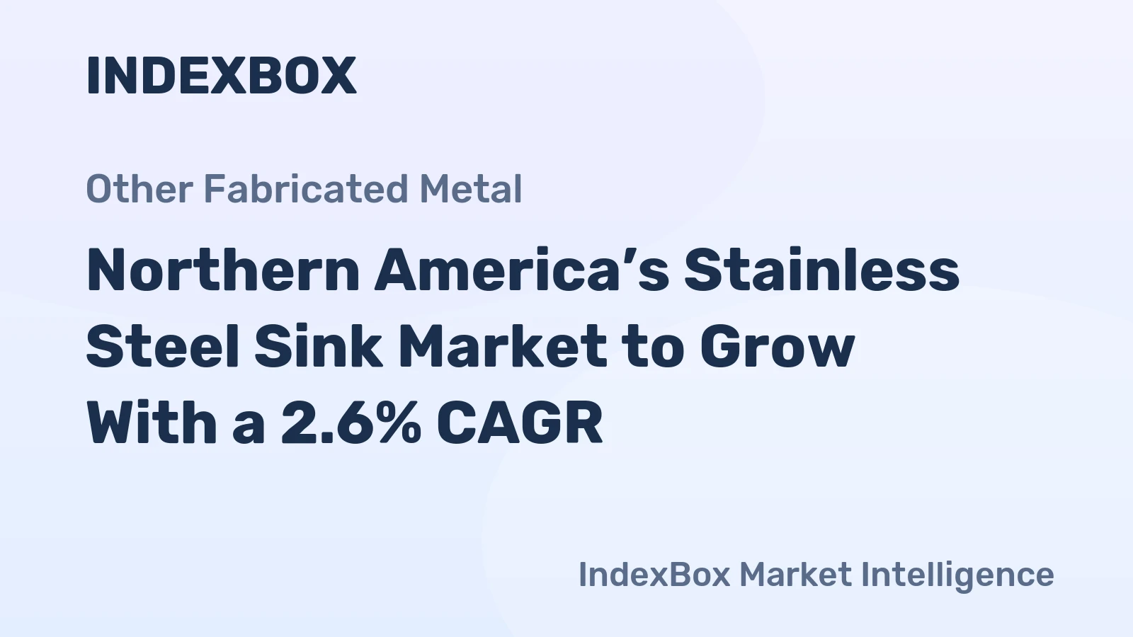 Northern America’s Stainless Steel Sink Market to Grow With a 2.6% CAGR