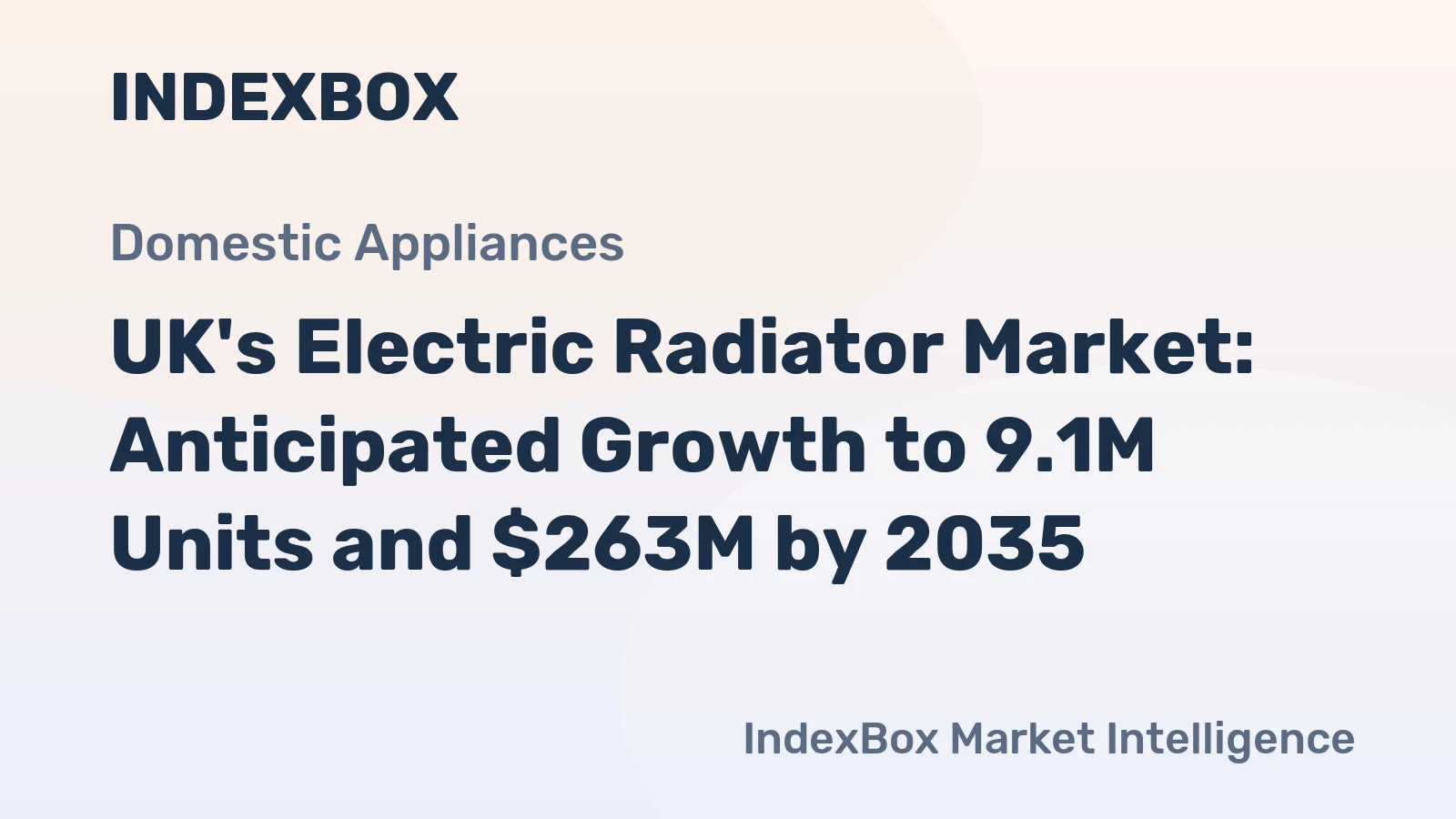 UK's Electric Radiator Market: Anticipated Growth to 9.1M Units and $263M by 2035