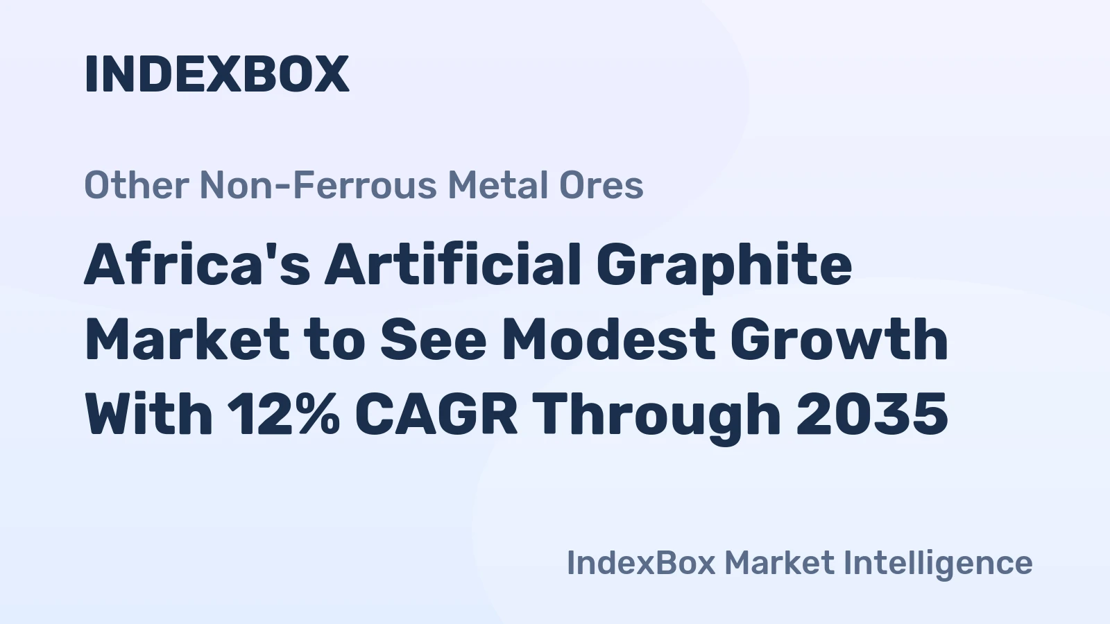Africa's Artificial Graphite Market to See Modest Growth With 12% CAGR Through 2035
