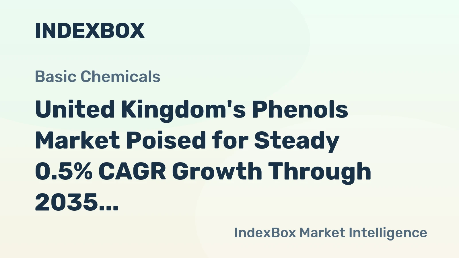 United Kingdom's Phenols Market Poised for Steady 0.5% CAGR Growth Through 2035