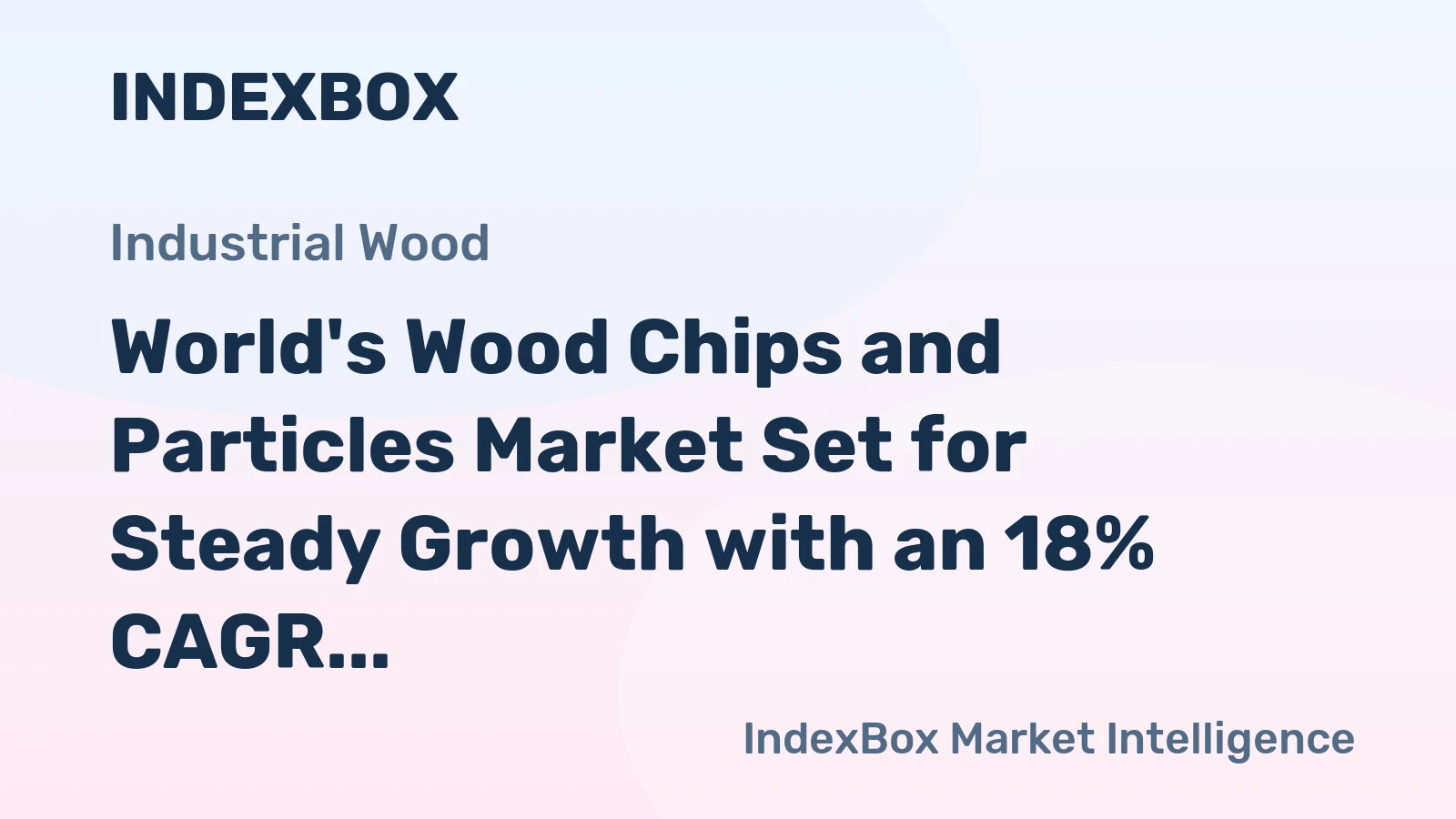 World's Wood Chips and Particles Market Set for Steady Growth with an 18% CAGR in Value Through 2035