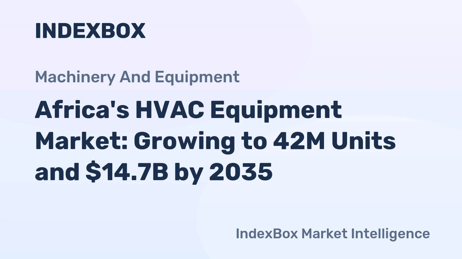 Africa's HVAC Equipment Market: Growing to 42M Units and $14.7B by 2035