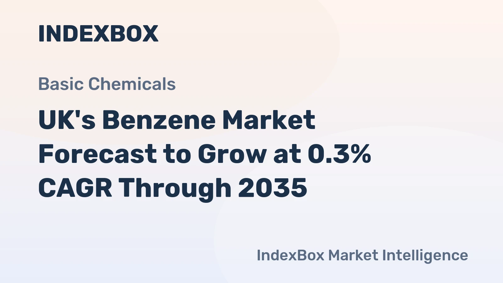 UK's Benzene Market Forecast to Grow at 0.3% CAGR Through 2035