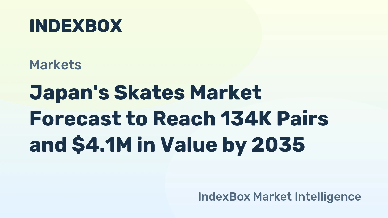 Japan's Skates Market Forecast to Reach 134K Pairs and $4.1M in Value by 2035