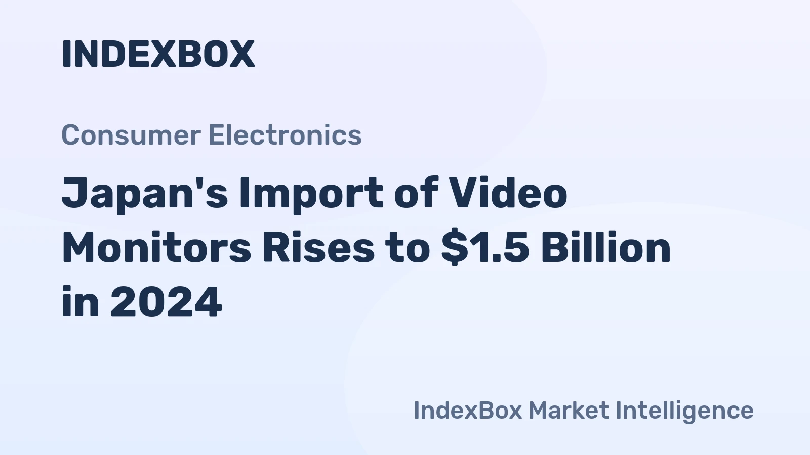 Japan's Import of Video Monitors Rises to $1.5 Billion in 2024