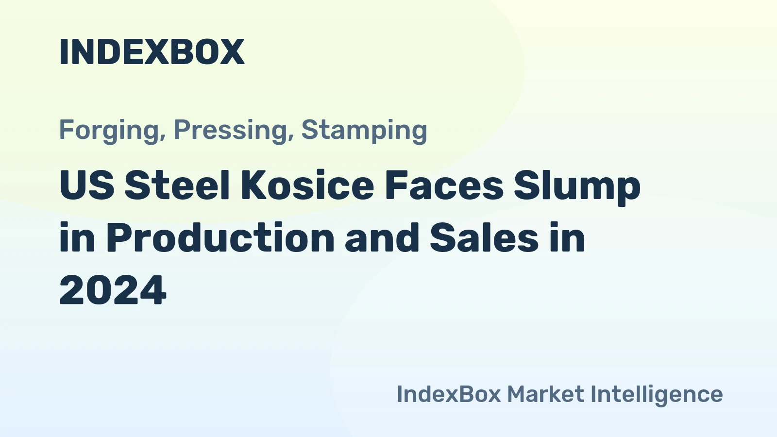 US Steel Kosice Faces Slump in Production and Sales in 2024