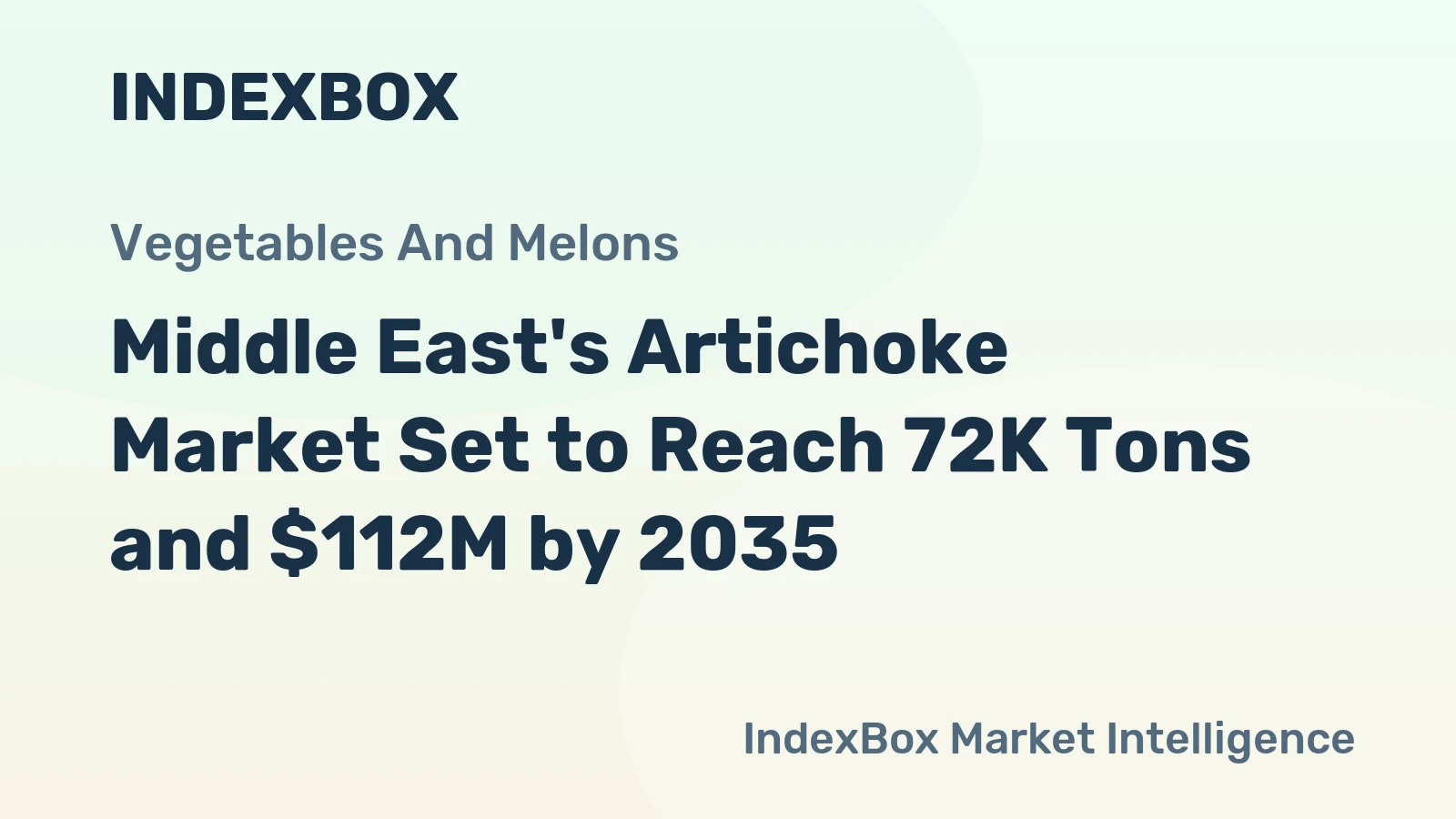 Middle East's Artichoke Market Set to Reach 72K Tons and $112M by 2035