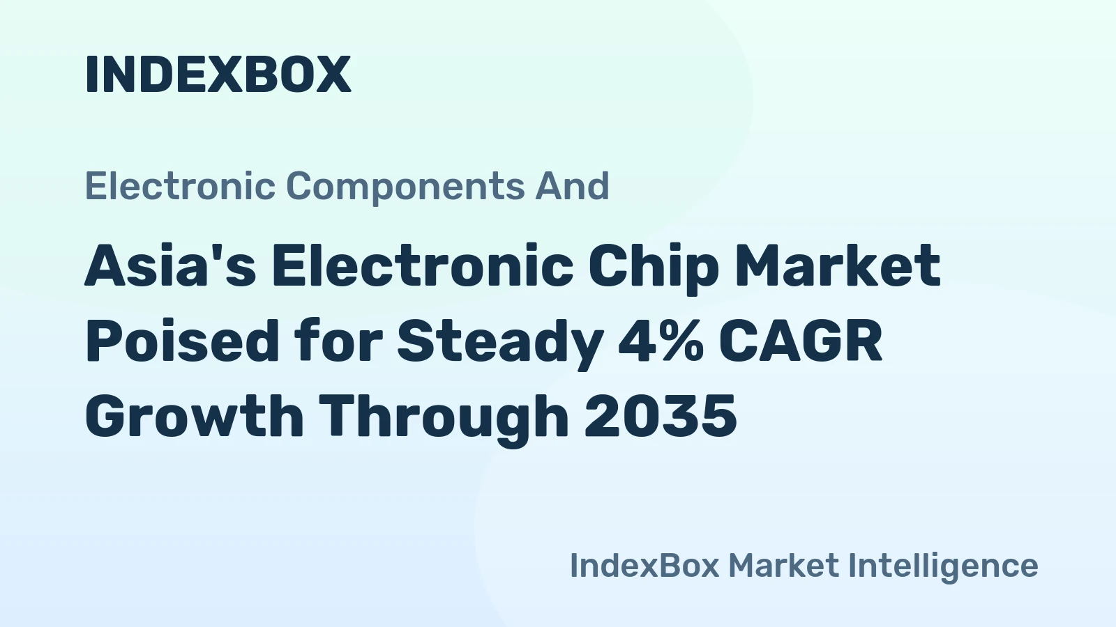 Asia's Electronic Chip Market Poised for Steady 4% CAGR Growth Through 2035