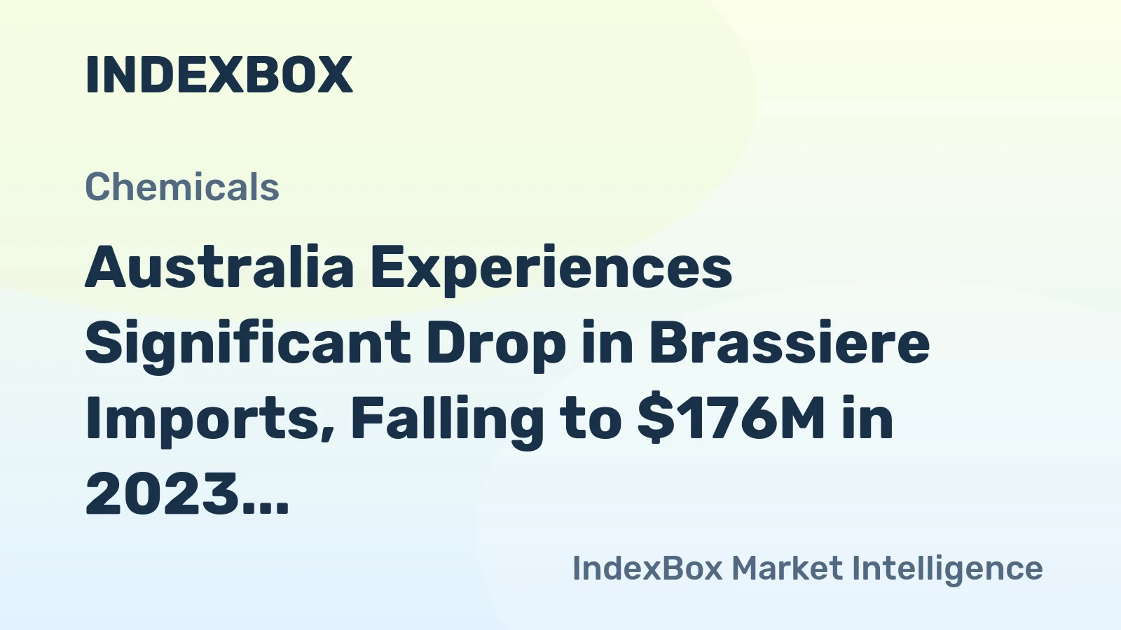 Australia Experiences Significant Drop in Brassiere Imports, Falling to $176M in 2023