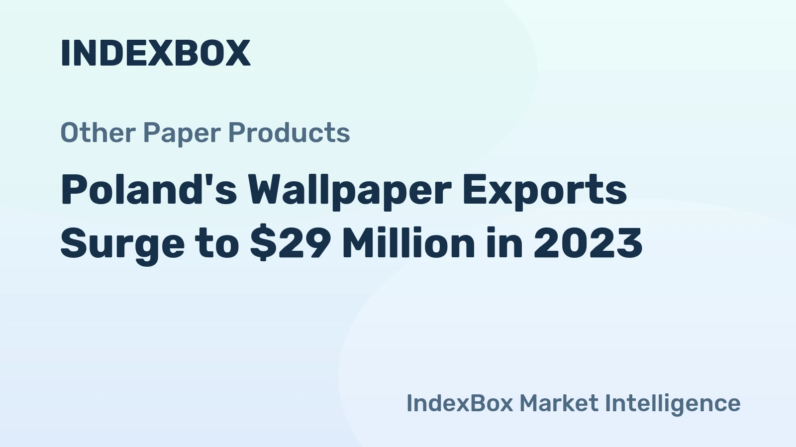Poland's Wallpaper Exports Surge to $29 Million in 2023