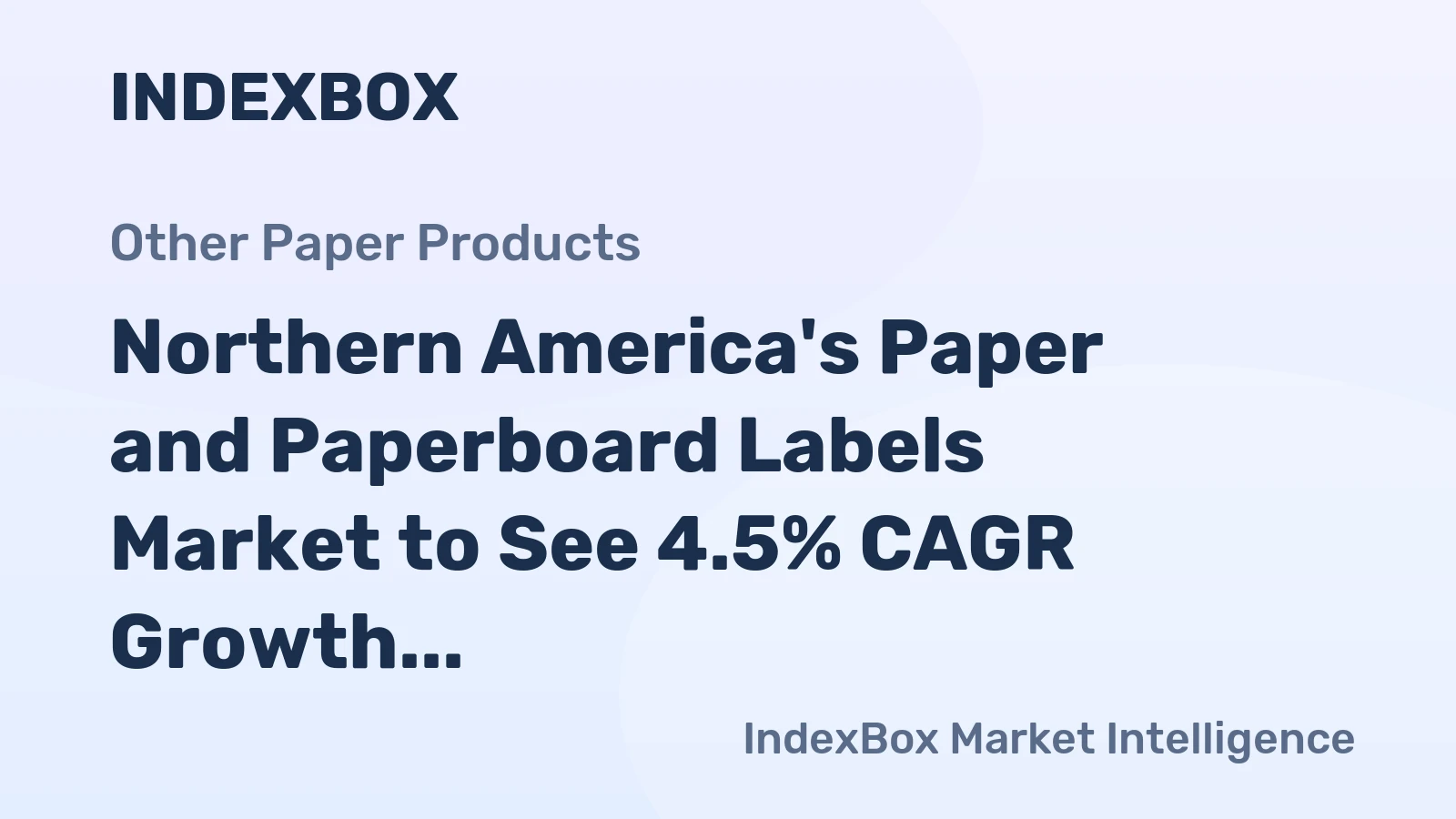 Northern America's Paper and Paperboard Labels Market to See 4.5% CAGR Growth Through 2035