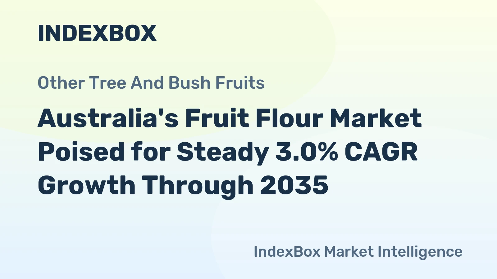 Australia's Fruit Flour Market Poised for Steady 3.0% CAGR Growth Through 2035
