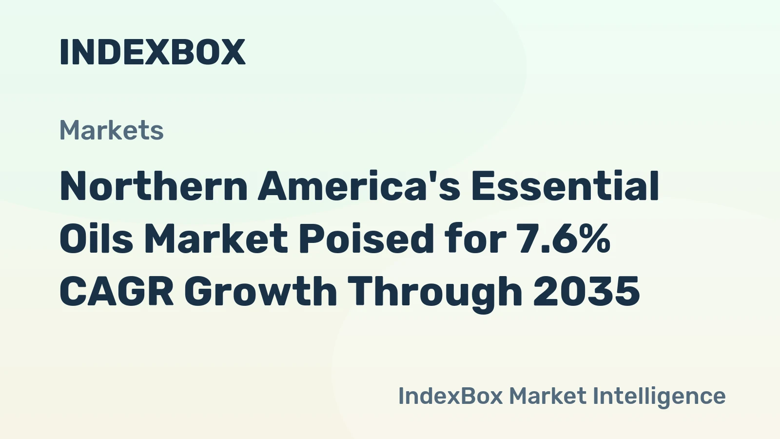 Northern America's Essential Oils Market Poised for 7.6% CAGR Growth Through 2035