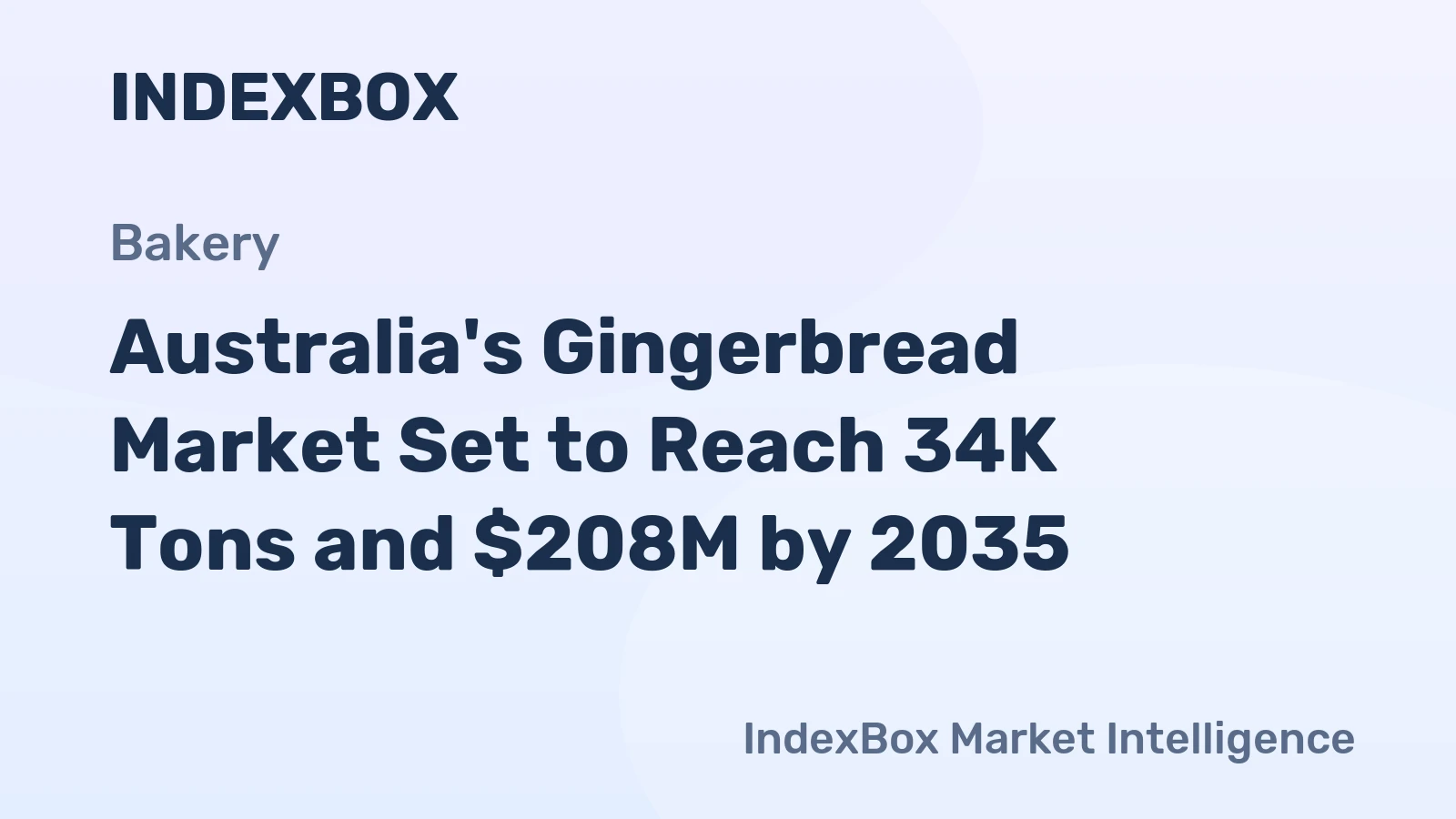 Australia's Gingerbread Market Set to Reach 34K Tons and $208M by 2035