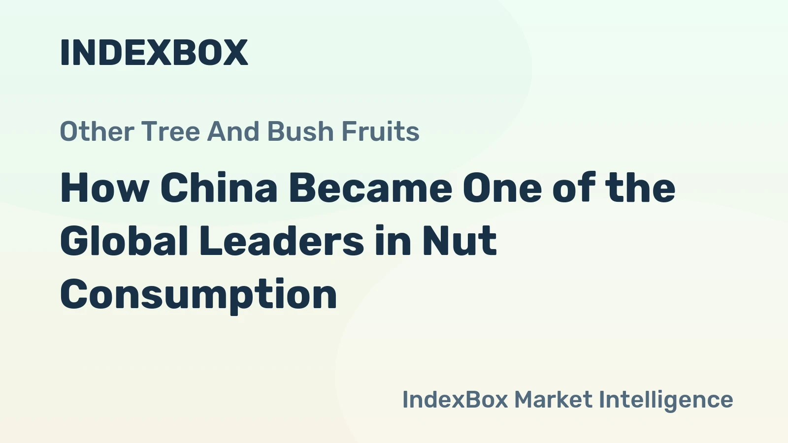How China Became One of the Global Leaders in Nut Consumption