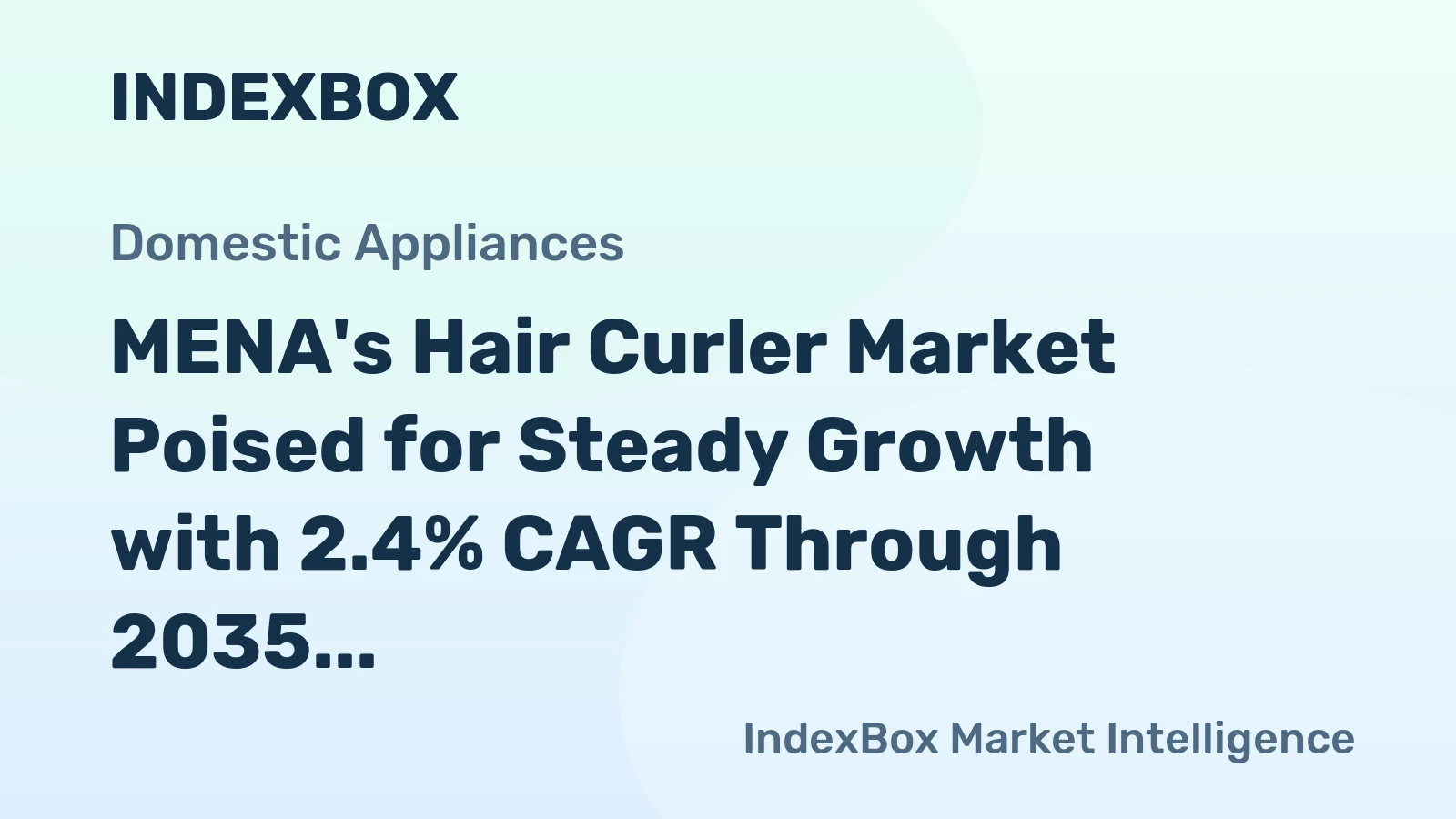 MENA's Hair Curler Market Poised for Steady Growth with 2.4% CAGR Through 2035