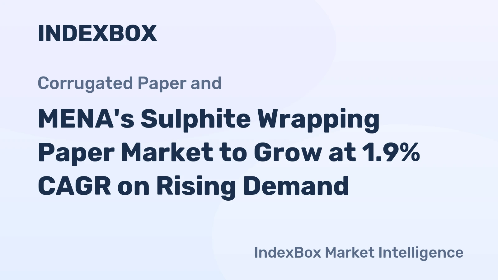 MENA's Sulphite Wrapping Paper Market to Grow at 1.9% CAGR on Rising Demand