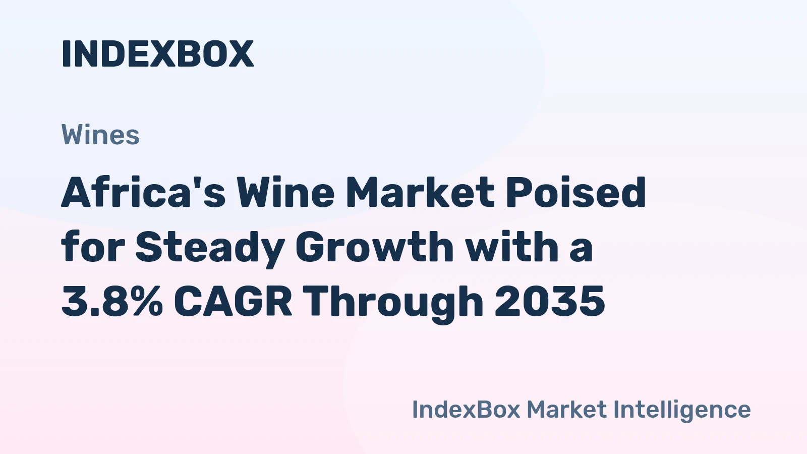 Africa's Wine Market Poised for Steady Growth with a 3.8% CAGR Through 2035