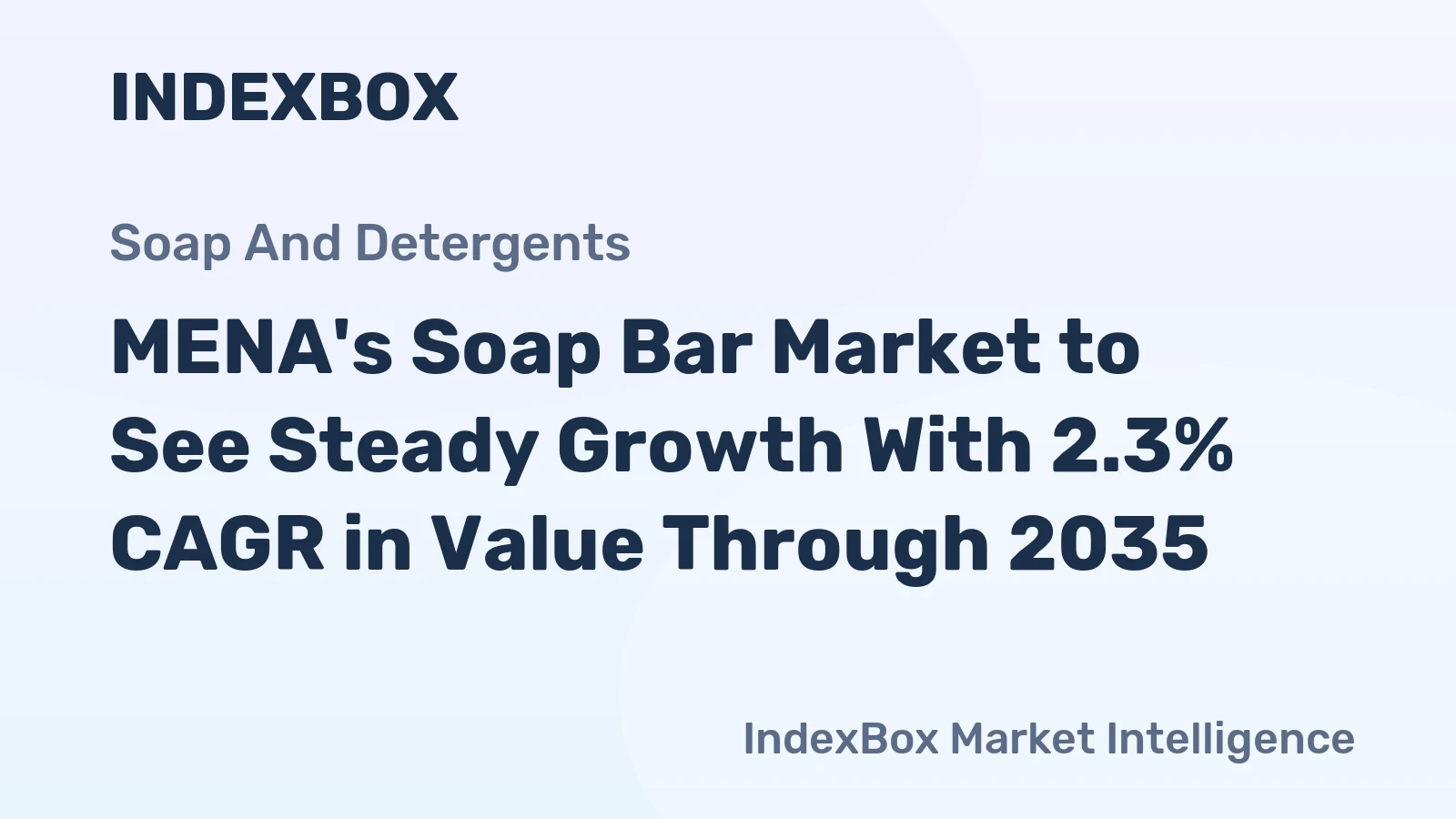 MENA's Soap Bar Market to See Steady Growth With 2.3% CAGR in Value Through 2035
