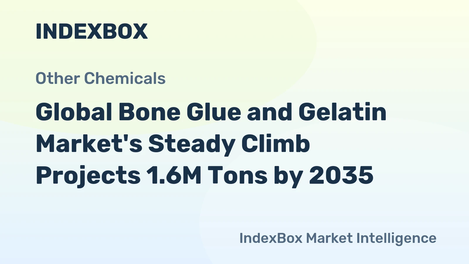 Global Bone Glue and Gelatin Market's Steady Climb Projects 1.6M Tons by 2035