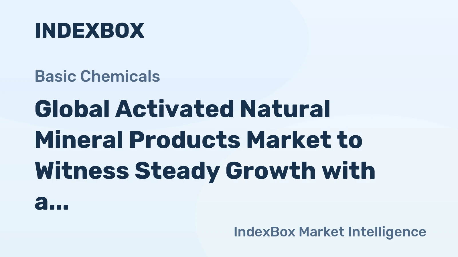 Global Activated Natural Mineral Products Market to Witness Steady Growth with a CAGR of +0.9% from 2024-2035