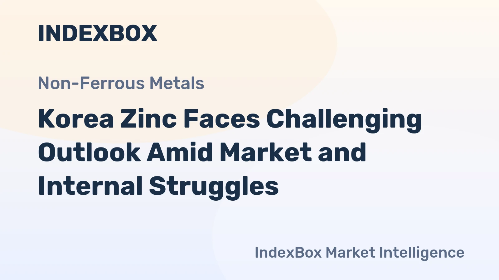 Korea Zinc Faces Challenging Outlook Amid Market and Internal Struggles