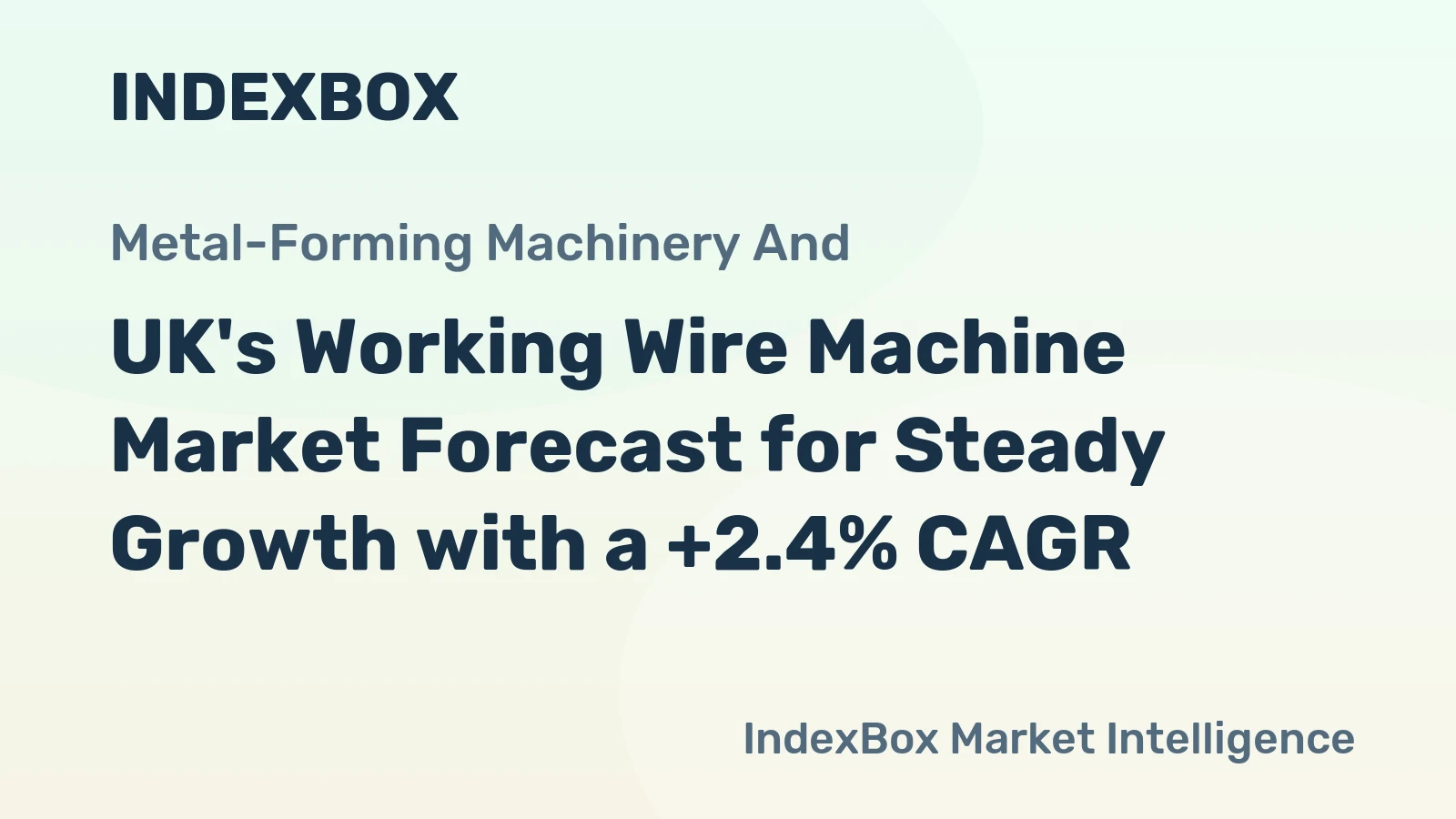 UK's Working Wire Machine Market Forecast for Steady Growth with a +2.4% CAGR