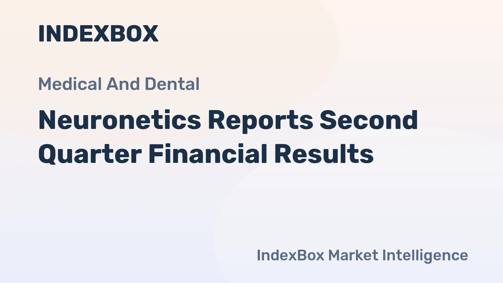 Neuronetics Reports Second Quarter Financial Results