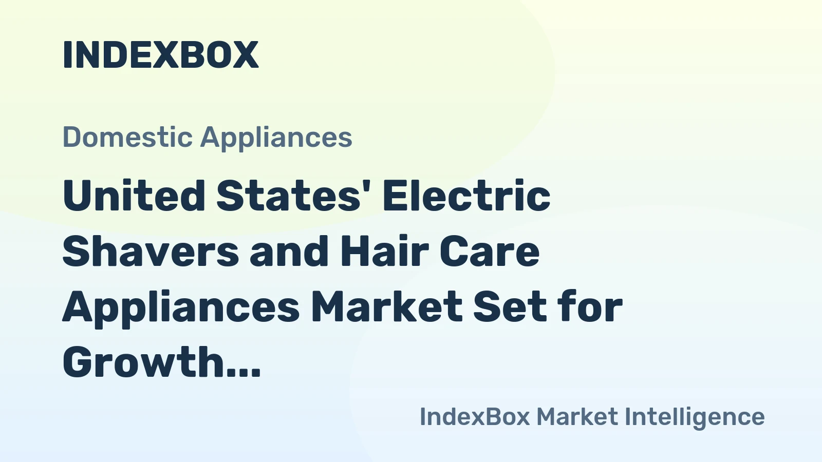 United States' Electric Shavers and Hair Care Appliances Market Set for Growth to 74 Million Units and $682 Million