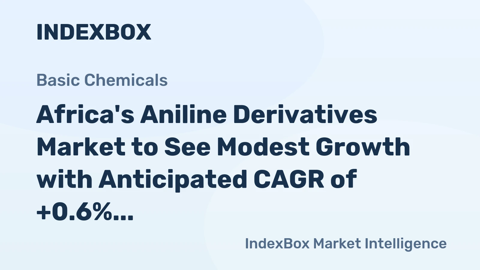 Africa's Aniline Derivatives Market to See Modest Growth with Anticipated CAGR of +0.6% from 2024 to 2035