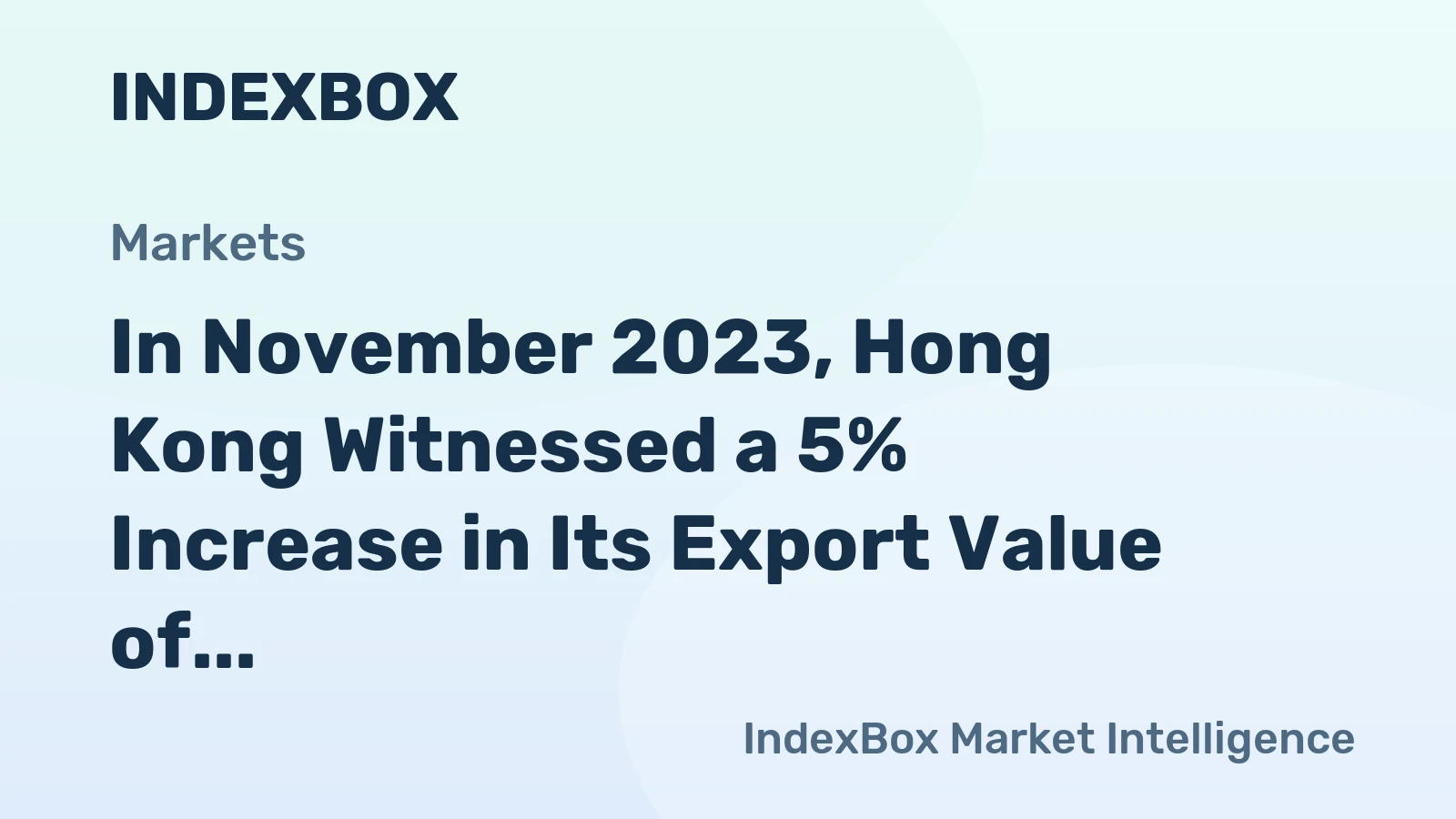 In November 2023, Hong Kong Witnessed a 5% Increase in Its Export Value of $43M for Woven Fabrics.