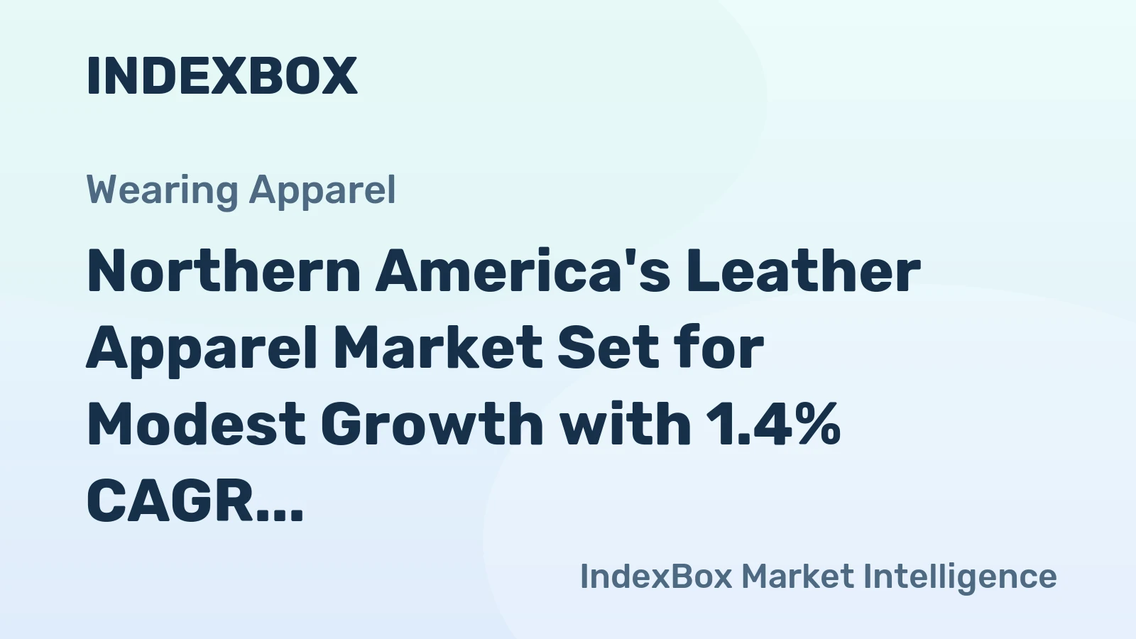 Northern America's Leather Apparel Market Set for Modest Growth with 1.4% CAGR Through 2035