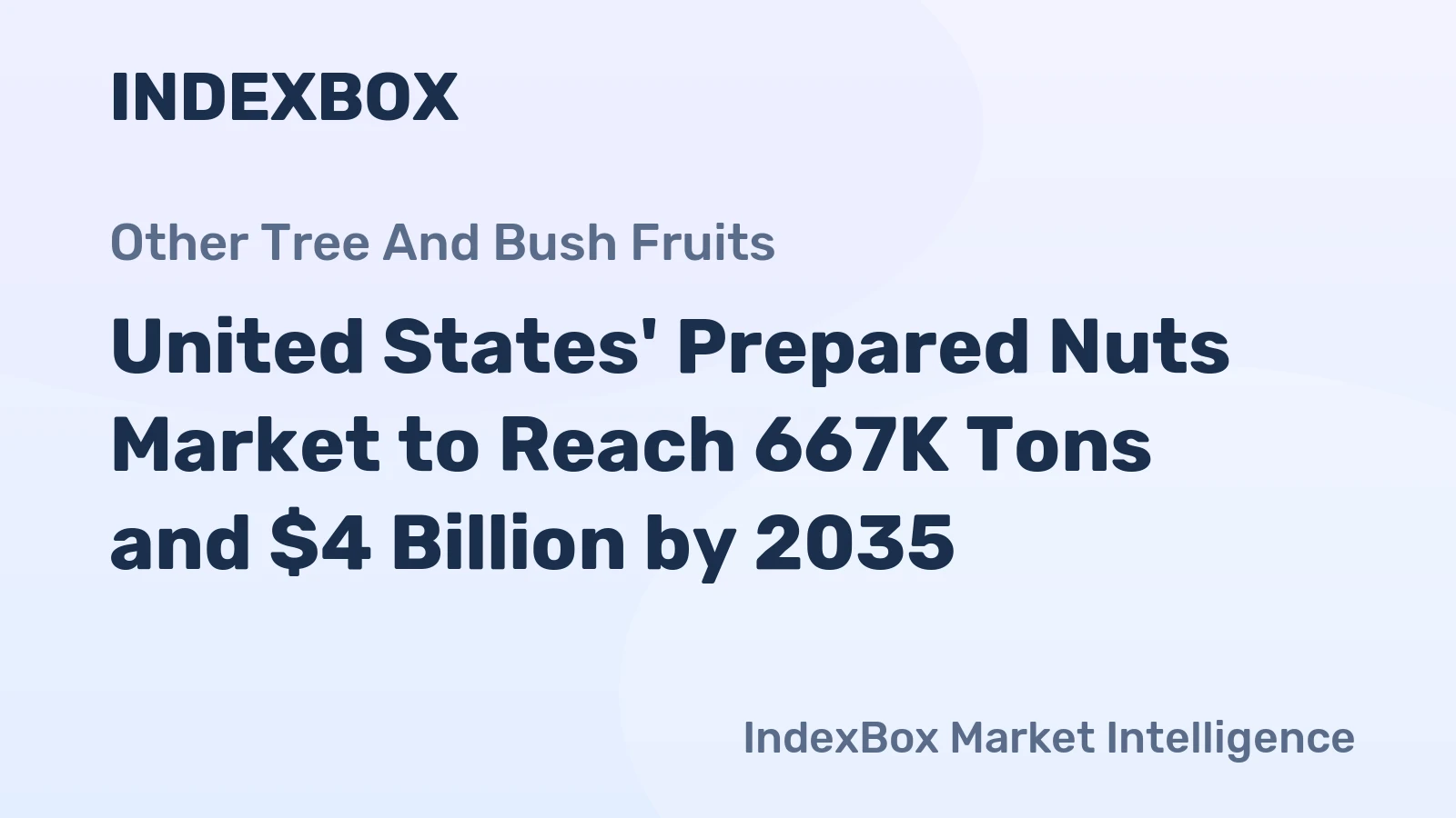 United States' Prepared Nuts Market to Reach 667K Tons and $4 Billion by 2035