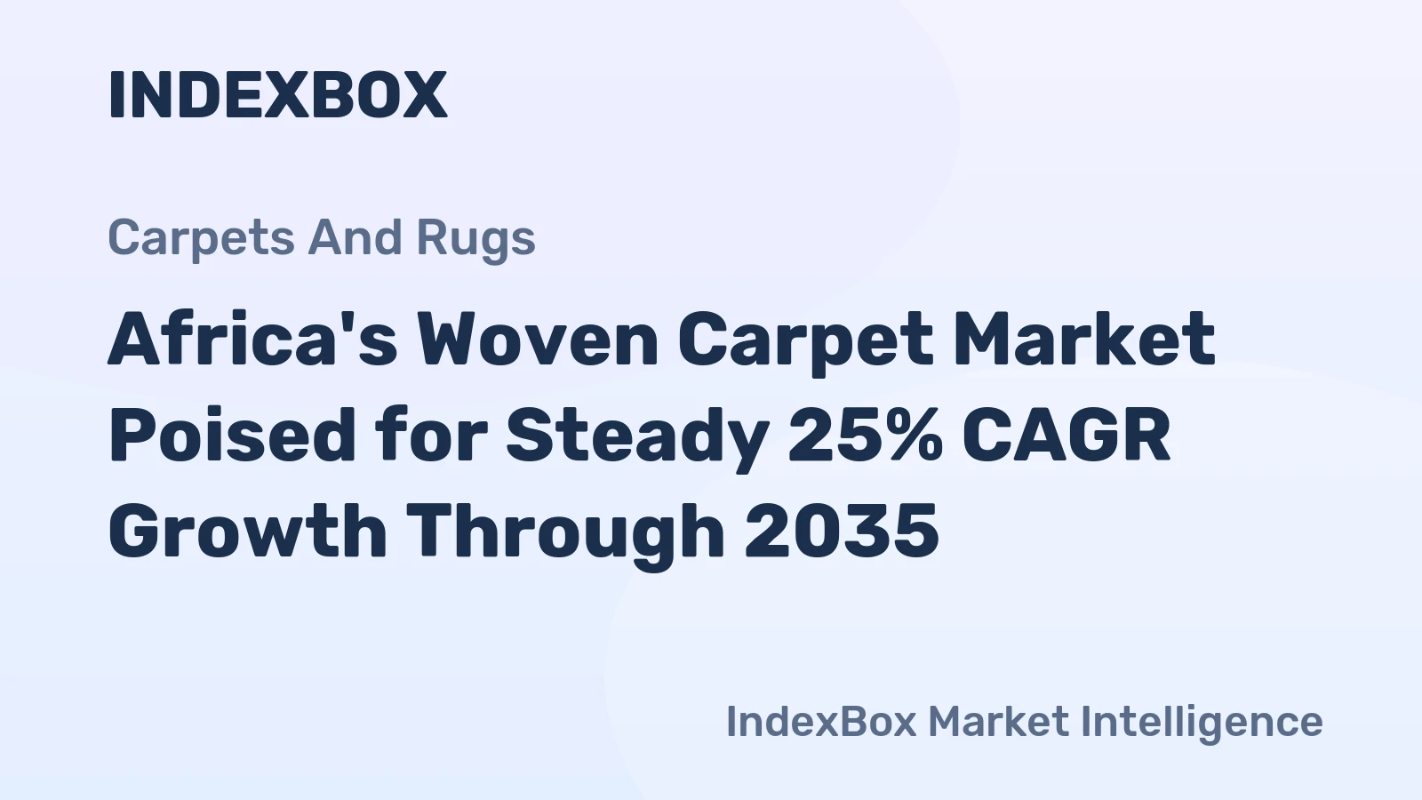Africa's Woven Carpet Market Poised for Steady 25% CAGR Growth Through 2035