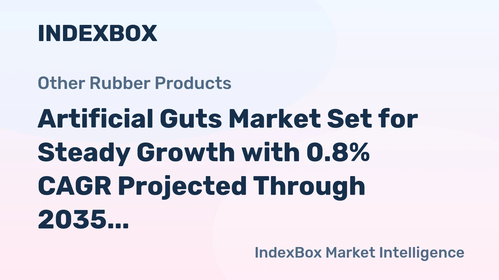 Artificial Guts Market Set for Steady Growth with 0.8% CAGR Projected Through 2035