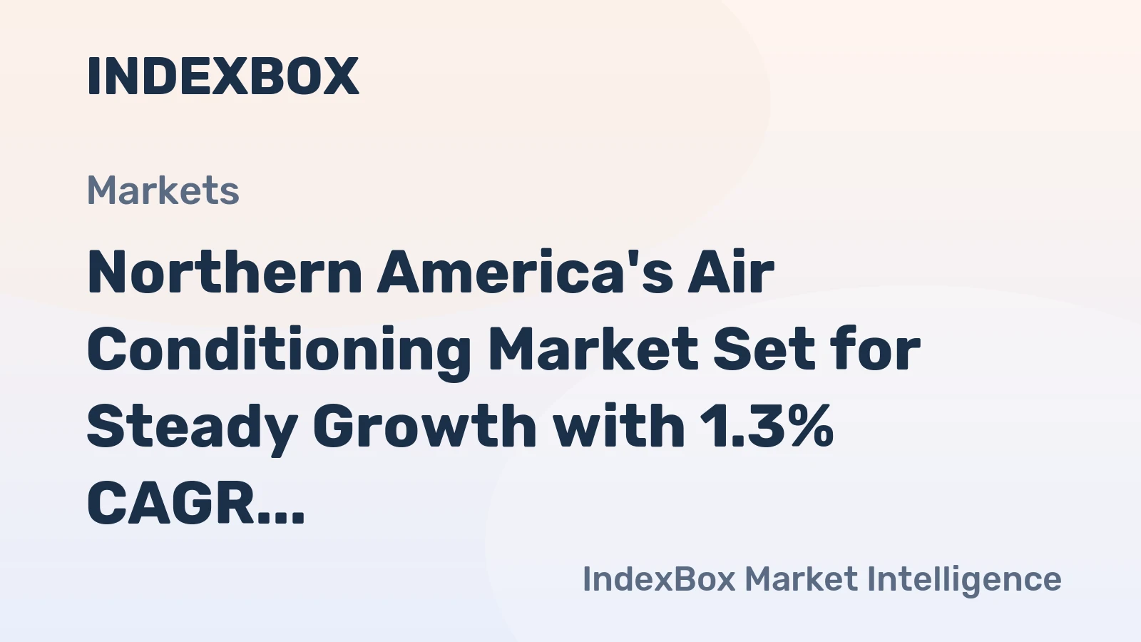 Northern America's Air Conditioning Market Set for Steady Growth with 1.3% CAGR Through 2035