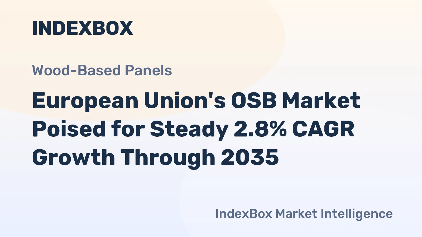 European Union's OSB Market Poised for Steady 2.8% CAGR Growth Through 2035