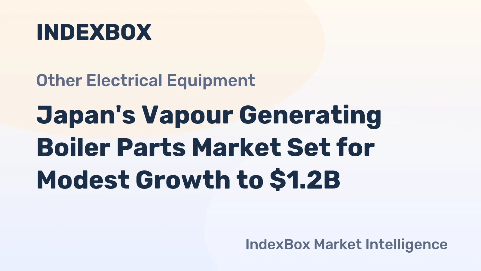 Japan's Vapour Generating Boiler Parts Market Set for Modest Growth to $1.2B